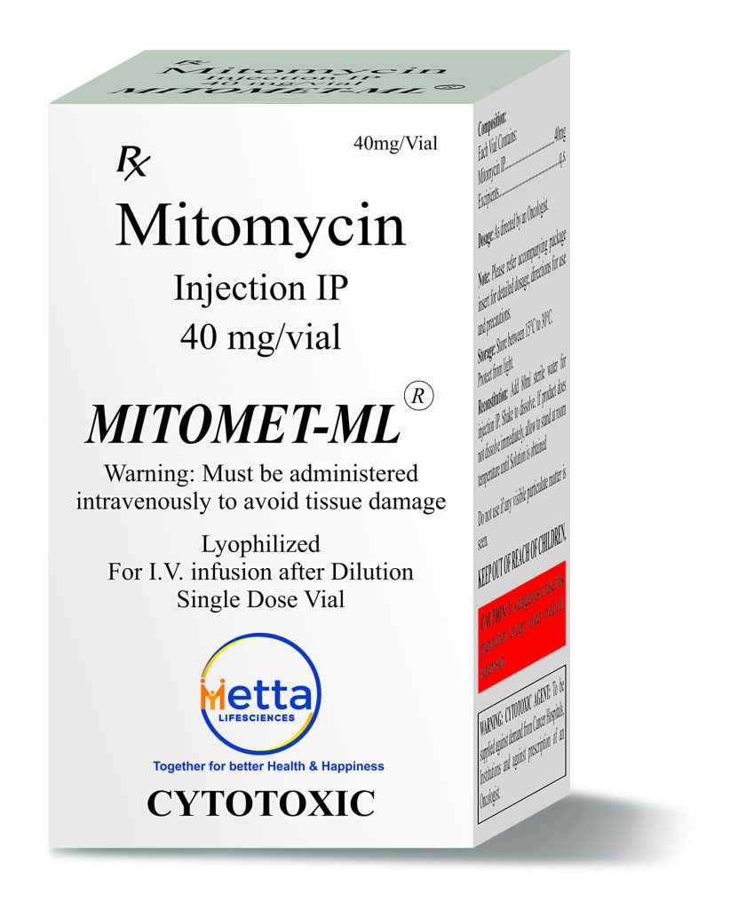 Mitomycin 40mg /Vial – mettalifesciences.com