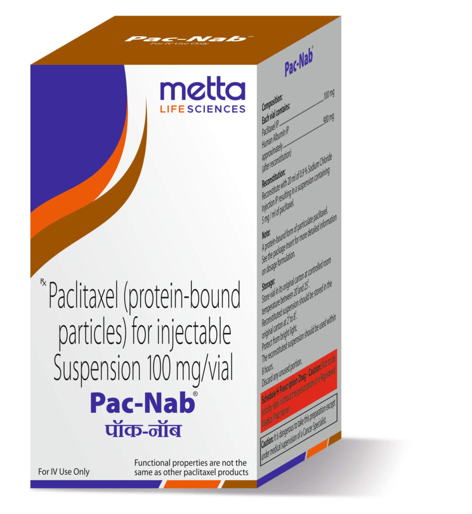 Paclitaxel (Protein bound particles) for injectable suspension 100mg ...